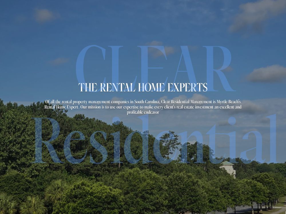 CLEAR RESIDENTIAL MANAGEMENT - Updated July 2024 - Request Consultation ...