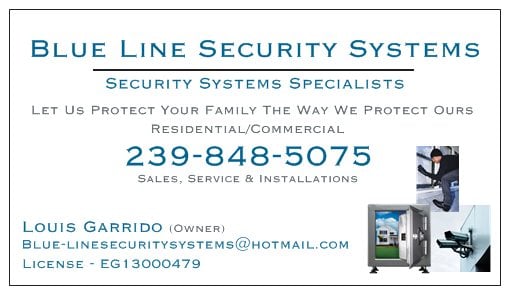 BLUE LINE SECURITY SYSTEMS - Updated December 2024 - Lehigh Acres ...