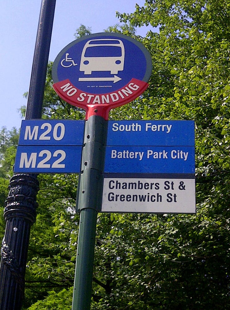 MTA - M20 BUS - N End St Vesey St, New York, New York - Public ...