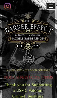 THE BARBER EFFECT MOBILE BARBERSHOP - Updated January 2025 - 22 Photos ...