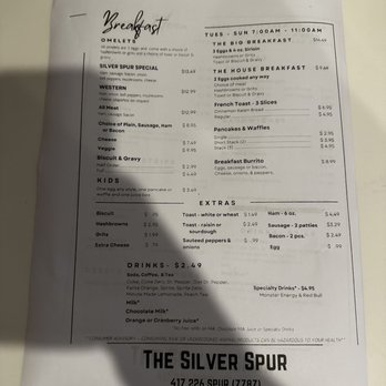 THE SILVER SPUR RESTAURANT - Updated March 2025 - 17 Photos & 21 ...
