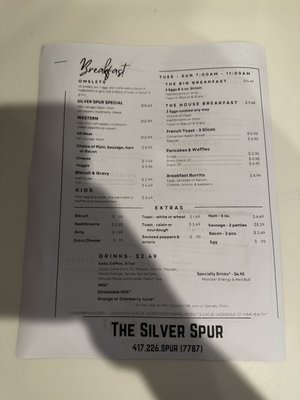 THE SILVER SPUR RESTAURANT - 10 Reviews - 48 Little Missouri Rd, Jane ...