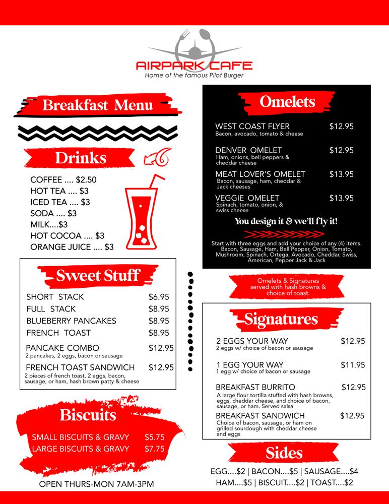 AIRPARK CAFE - Updated October 2024 - 35 Photos & 30 Reviews - 10649 ...