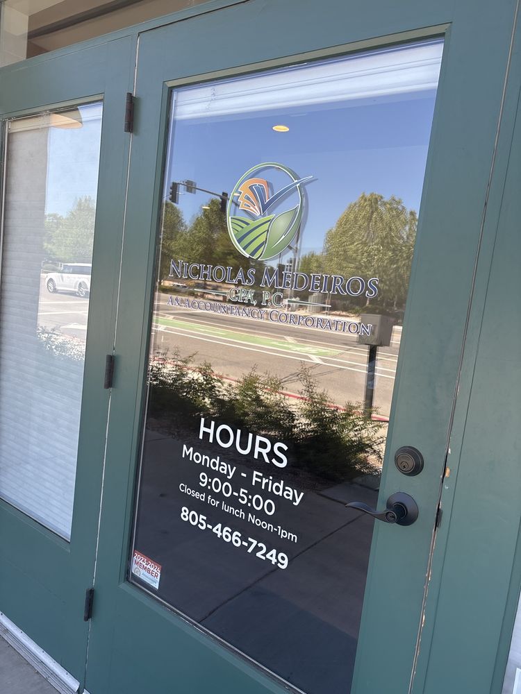 NICHOLAS MEDEIROS, CPA, PC - Updated January 2026 - 8930 Morro Rd ...