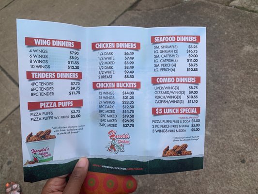 HAROLDS CHICKEN - Updated October 2025 - 1916 Union Blvd St, St. Louis ...