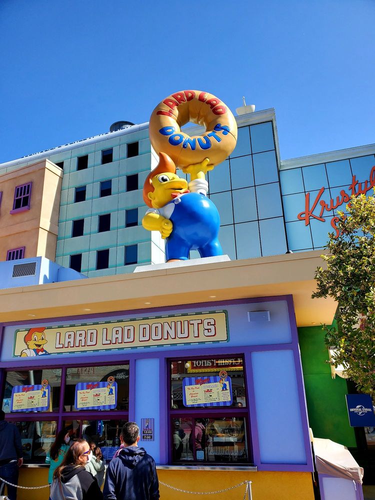 Lard Lad Donuts Universal Studios Hollywood