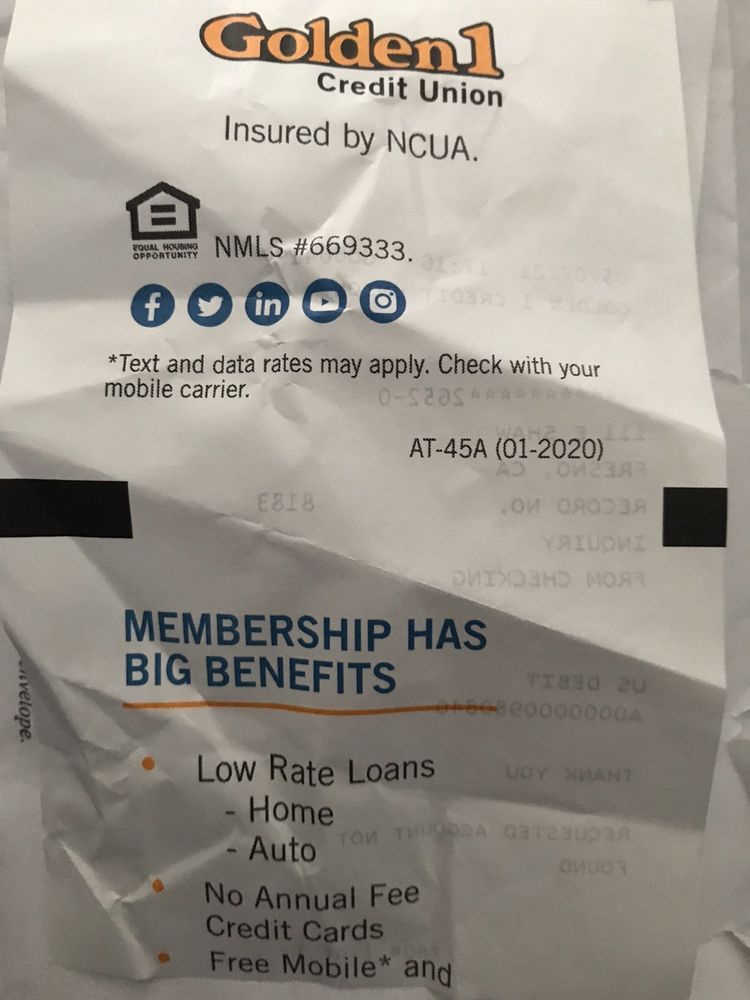 GOLDEN 1 CREDIT UNION - 17 Reviews - Banks & Credit Unions - 111 E Shaw ...