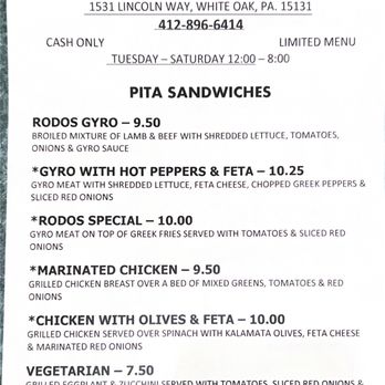 RODOS GREEK CAFE - Updated October 2025 - 82 Photos & 67 Reviews - 1531 ...