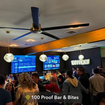 100 PROOF BAR AND BITES - Updated July 2025 - 32 Photos & 11 Reviews ...