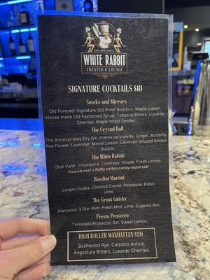 THE WHITE RABBIT THEATER AND LOUNGE - Updated August 2025 - 19 Photos ...