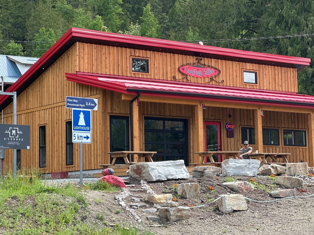 LADYBUG COFFEE - 16915 Pilot Bay Road, Kootenay Bay, British Columbia ...