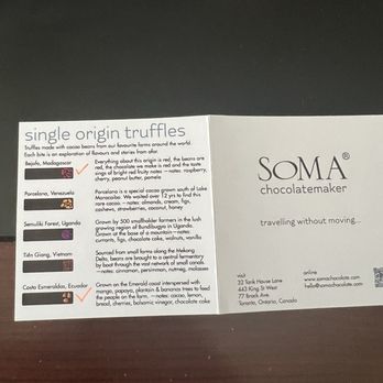 SOMA CHOCOLATEMAKER - Updated January 2025 - 341 Photos & 231 Reviews ...