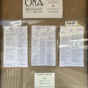 ONA RESTAURANT & LOUNGE - Updated May 2024 - 395 Photos & 577 Reviews ...