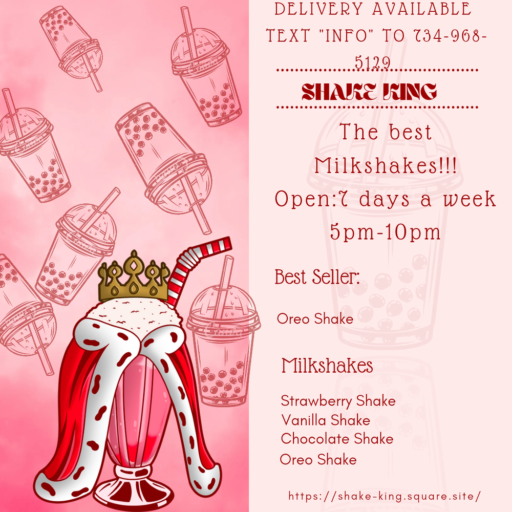 SHAKE KING - Updated January 2025 - Canton, Michigan - Desserts - Phone ...