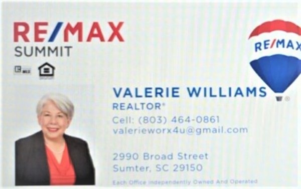 VALERIE WILLIAMS - RE/MAX SUMMIT - Updated August 2024 - Contact Agent ...