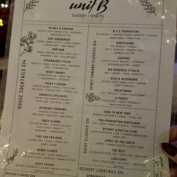 UNIT B EATERY + SPIRITS - Updated December 2025 - 537 Photos & 207 ...