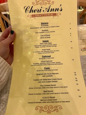 CHERI ANN’S TRATTORIA - Updated December 2025 - 59 Photos & 84 Reviews - 423 N Main St, Broken ...