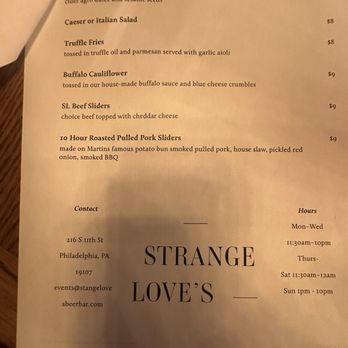 STRANGELOVE’S - Updated July 2025 - 470 Photos & 532 Reviews - 216 S ...