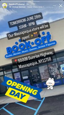 BOOK OFF - MASSAPEQUA - Updated July 2024 - 5500B Sunrise Hwy ...