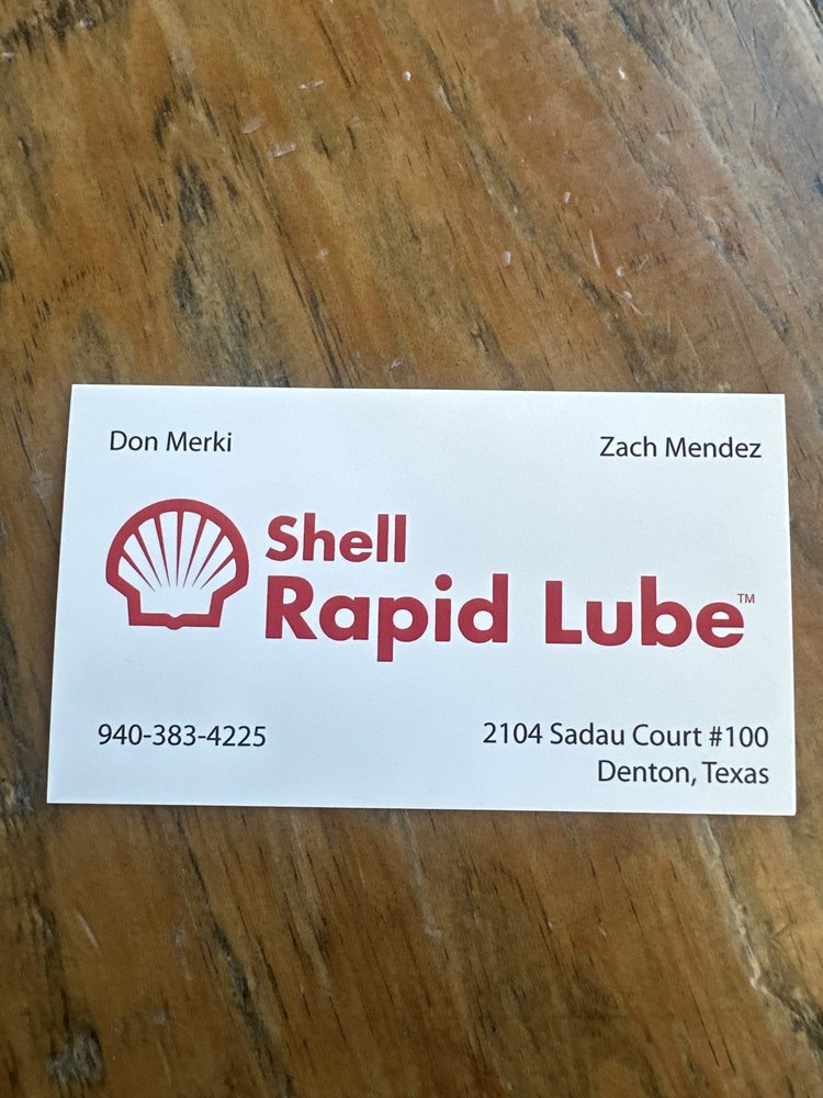 SHELL RAPID LUBE - Updated October 2025 - 22 Reviews - 2104 Sadau Ct ...