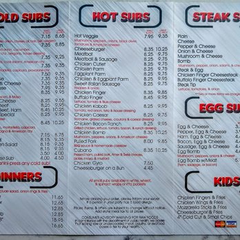 TASTY SUBS - Updated December 2025 - 20 Photos & 41 Reviews - 496 Cabot ...