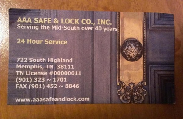 AAA SAFE AND LOCK - Updated December 2025 - 16 Reviews - 722 S Highland ...