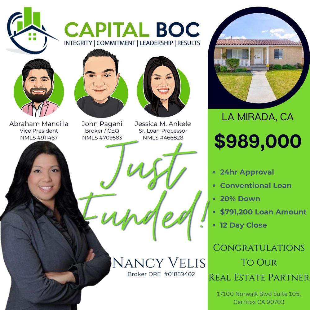 CAPITAL BOC - Updated May 2024 - Request Information - 17100 Norwalk ...