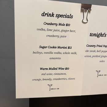 TABLE 20 - Updated October 2024 - 109 Photos & 166 Reviews - 20 N Wall ...