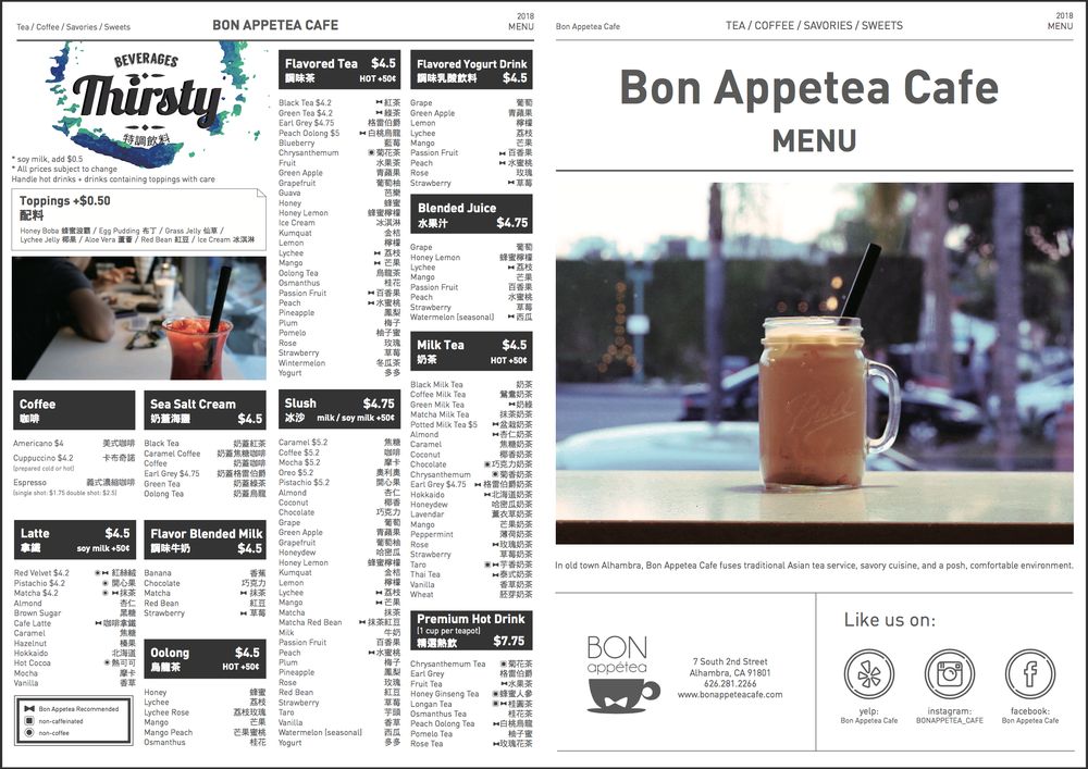 BON APPETEA CAFE - ALHAMBRA - Updated November 2024 - 2416 Photos ...