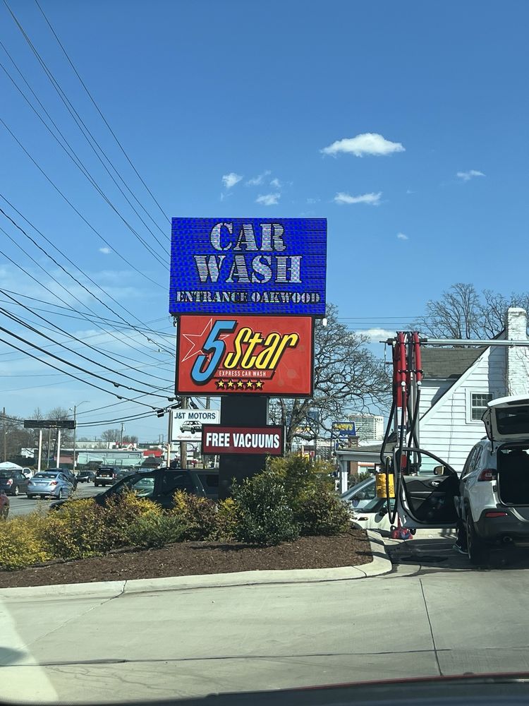 5 STAR EXPRESS CAR WASH - Updated May 2026 - 3803 W Gate City Blvd ...