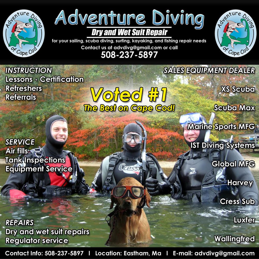 ADVENTURE DIVING OF CAPE COD - Updated July 2025 - 10 Reviews - 590 ...