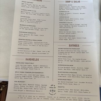 CRU BISTRO & BOTTLES - Updated January 2026 - 109 Photos & 44 Reviews ...