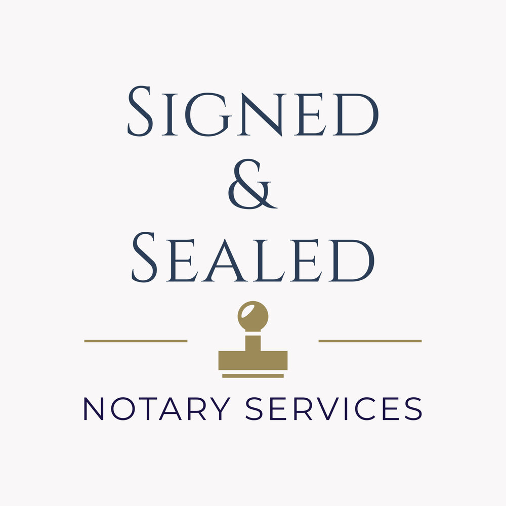 SIGNED & SEALED NOTARY SERVICES - Updated April 2024 - Celina, Texas ...
