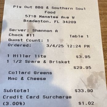 PIG OUT BBQ & SOUTHERN SOUL FOOD - Updated August 2025 - 170 Photos ...