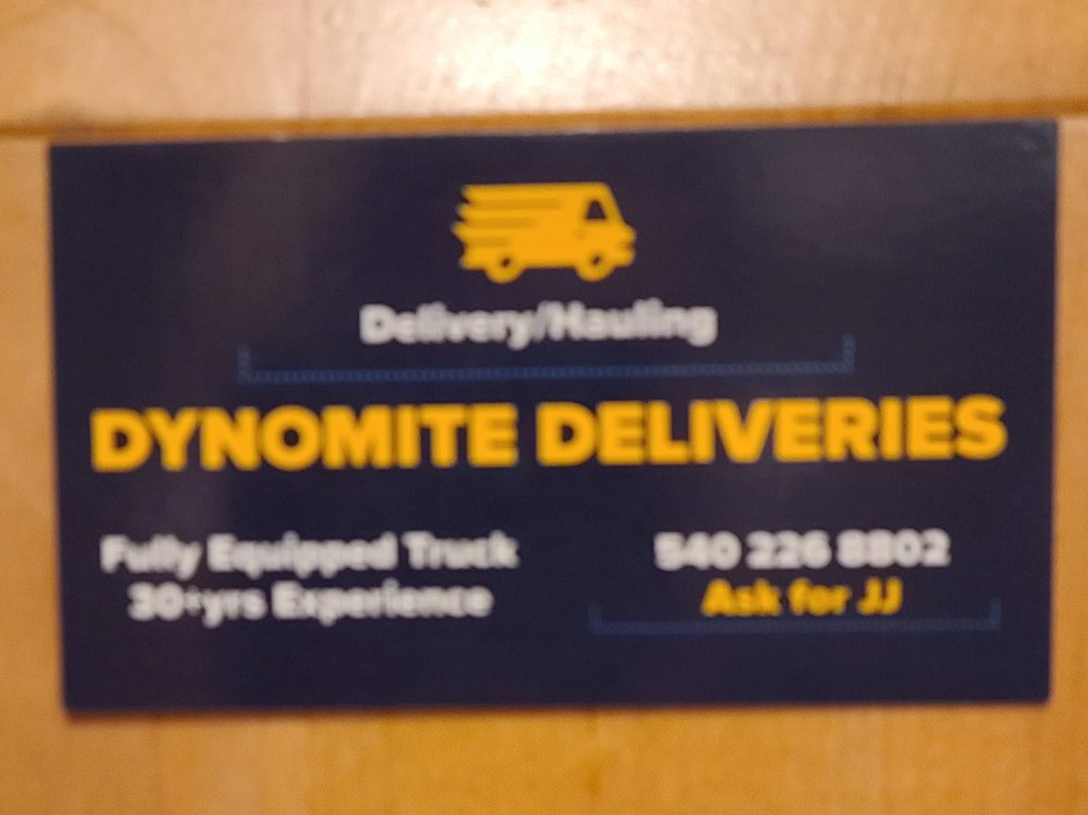 DYNOMITE DELIVERIES - Ruther Glen, Virginia - Couriers & Delivery ...