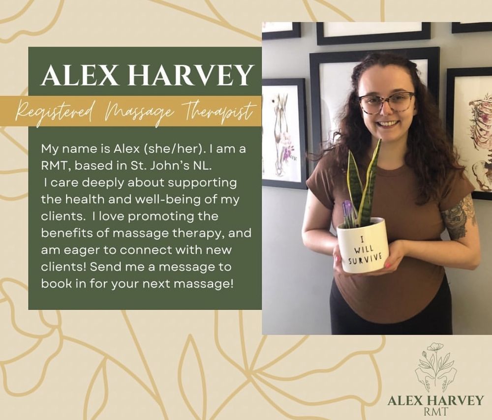 ALEX HARVEY RMT - Updated April 2024 - Request an Appointment - St ...