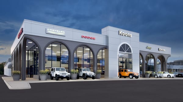 KOONS TYSONS CHRYSLER/DODGE/JEEP/RAM - Updated January 2026 - 82 Photos ...