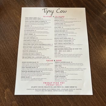 TIPSY COW - Updated December 2025 - 135 Photos & 143 Reviews - 2816 ...
