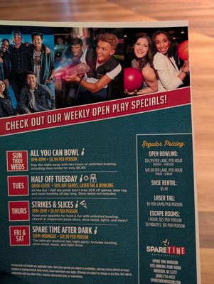 SPARE TIME - MADISON - Updated January 2026 - 13 Photos & 18 Reviews ...