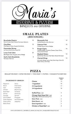 MARIA’S RISTORANTE & PIZZERIA - Updated June 2025 - 127 Photos & 151 ...