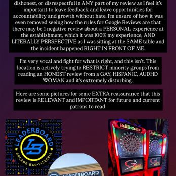 LEADERBOARD ARCADE BAR & PIZZERIA - Updated May 2025 - 96 Photos & 27 ...