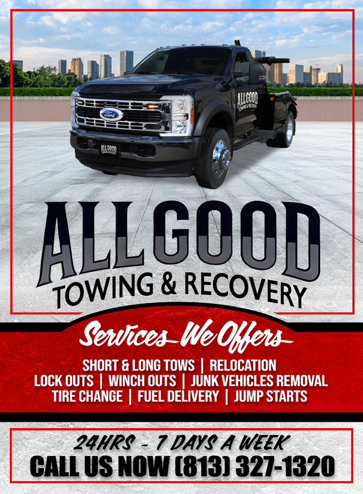 ALL GOOD TOWING & RECOVERY - Updated April 2025 - Request a Quote ...