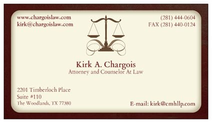 THE LAW OFFICE OF KIRK A CHARGOIS - Updated January 2026 - 2201 ...