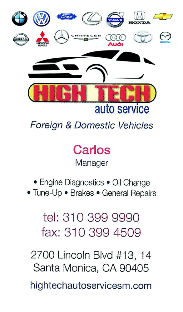 HIGH TECH AUTO SERVICE - Updated October 2025 - 59 Photos & 375 Reviews ...