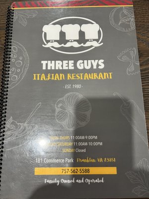 THREE GUYS ITALIAN RESTAURANT - 22 Photos & 36 Reviews - 181 Commerce ...
