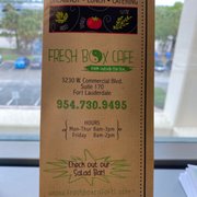 FRESH BOX CAFE - 44 Photos & 28 Reviews - Salad - 3230 W Commercial ...