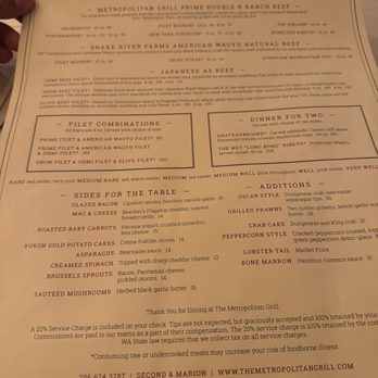 METROPOLITAN GRILL - Updated April 2025 - 2409 Photos & 2219 Reviews ...