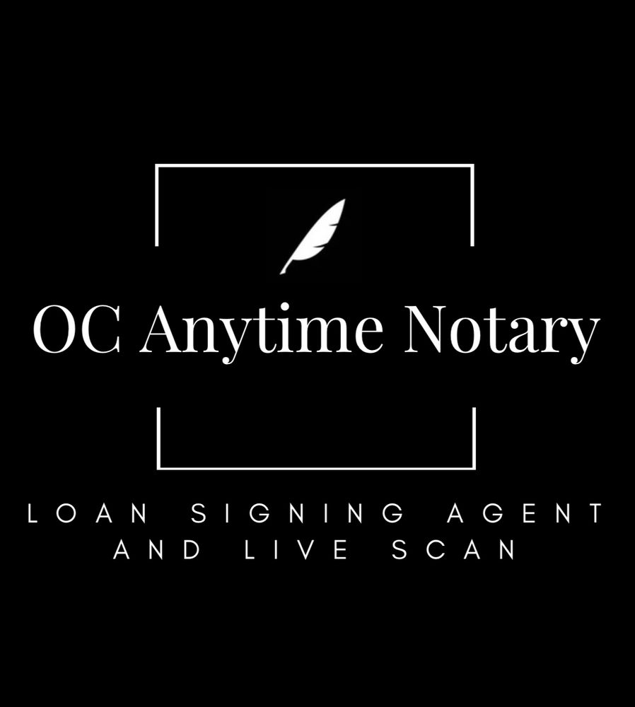 OC ANYTIME NOTARY AND LIVE SCAN - Orange, California - Notaries - Phone ...