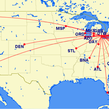 DETROIT AIRPORT MCNAMARA TERMINAL - DTW - Updated September 2024 - 605 ...