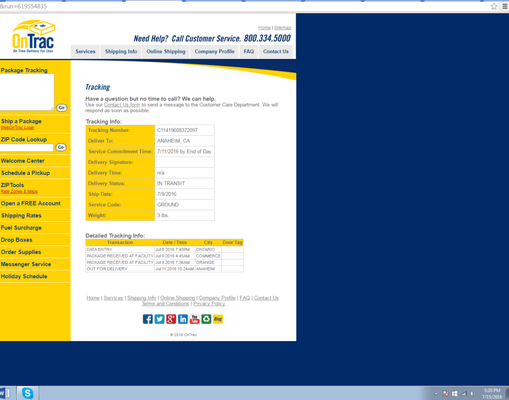 ONTRAC - Updated December 2025 - 33 Photos & 312 Reviews - 375 W. Apra ...